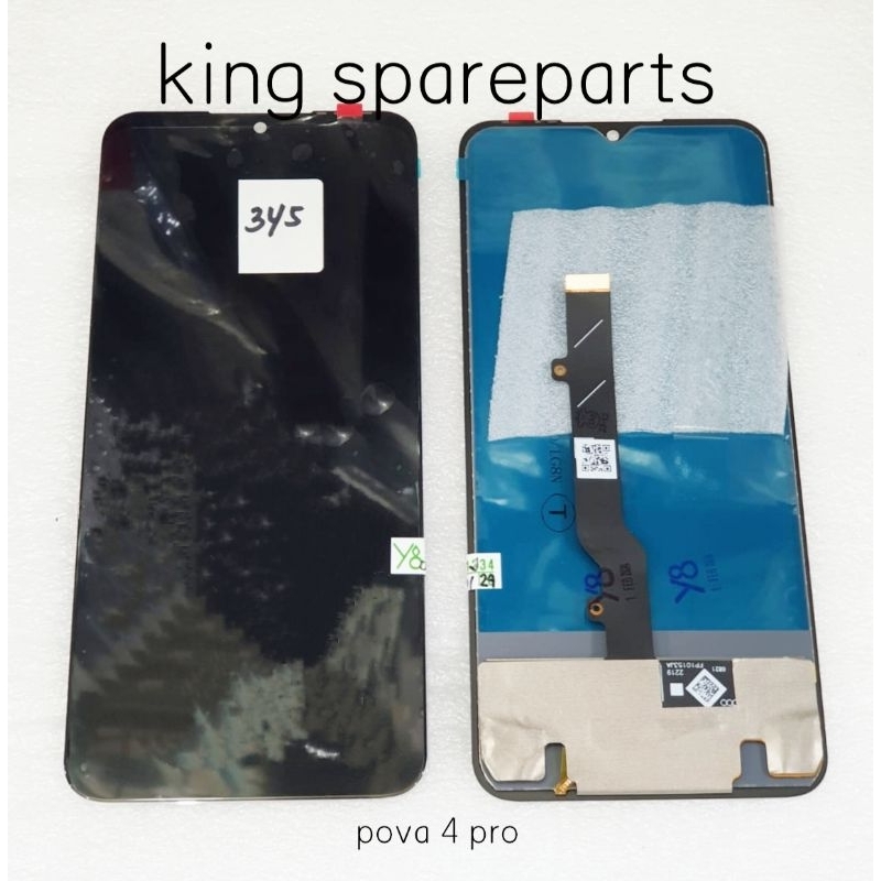 Jual LCD TOUCHSCREEN TECNO POVA 4 PRO LG8N COMPLETE | Shopee Indonesia