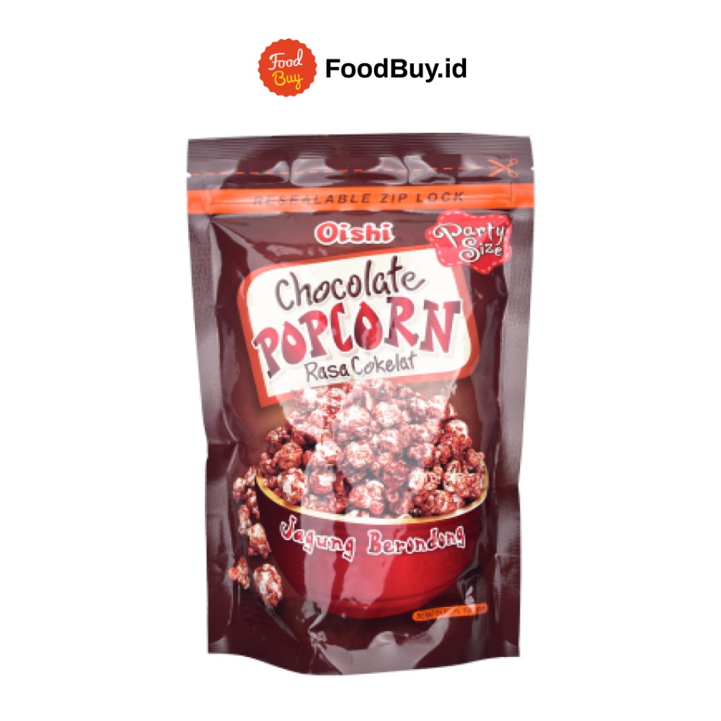 Jual Oishi Popcorn Rasa Coklat 100gr | Shopee Indonesia