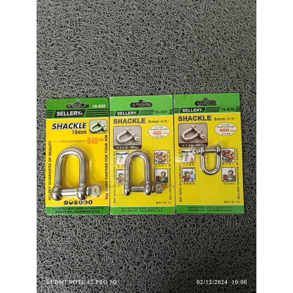 Jual Segel D / Shackle / Alat Bantu Pemanjat | Shopee Indonesia