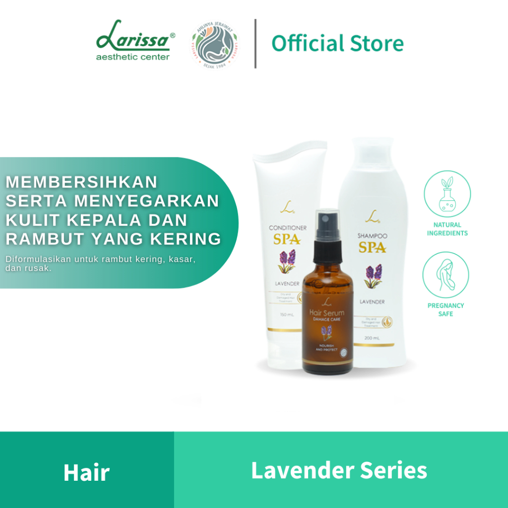 Jual Larissa Hair Treatment Lavender - Untuk Rambut Kering dan Rusak ...