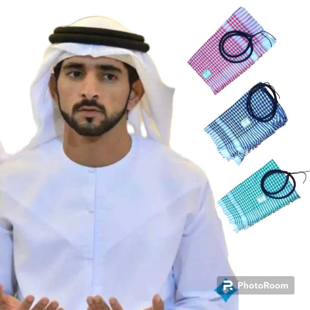 Jual Sorban Arab Igal Tali Peci Putih Dewasa Perlengkapan Haji Umroh ...