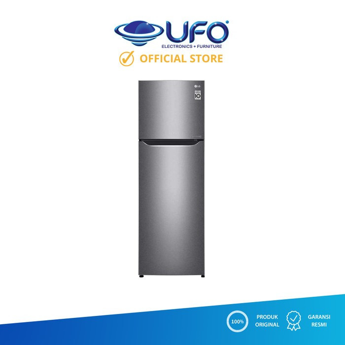 Jual LG GNB222SQIB KULKAS 2 PINTU 225L SMART INVERTER WITH MULTI AIR ...