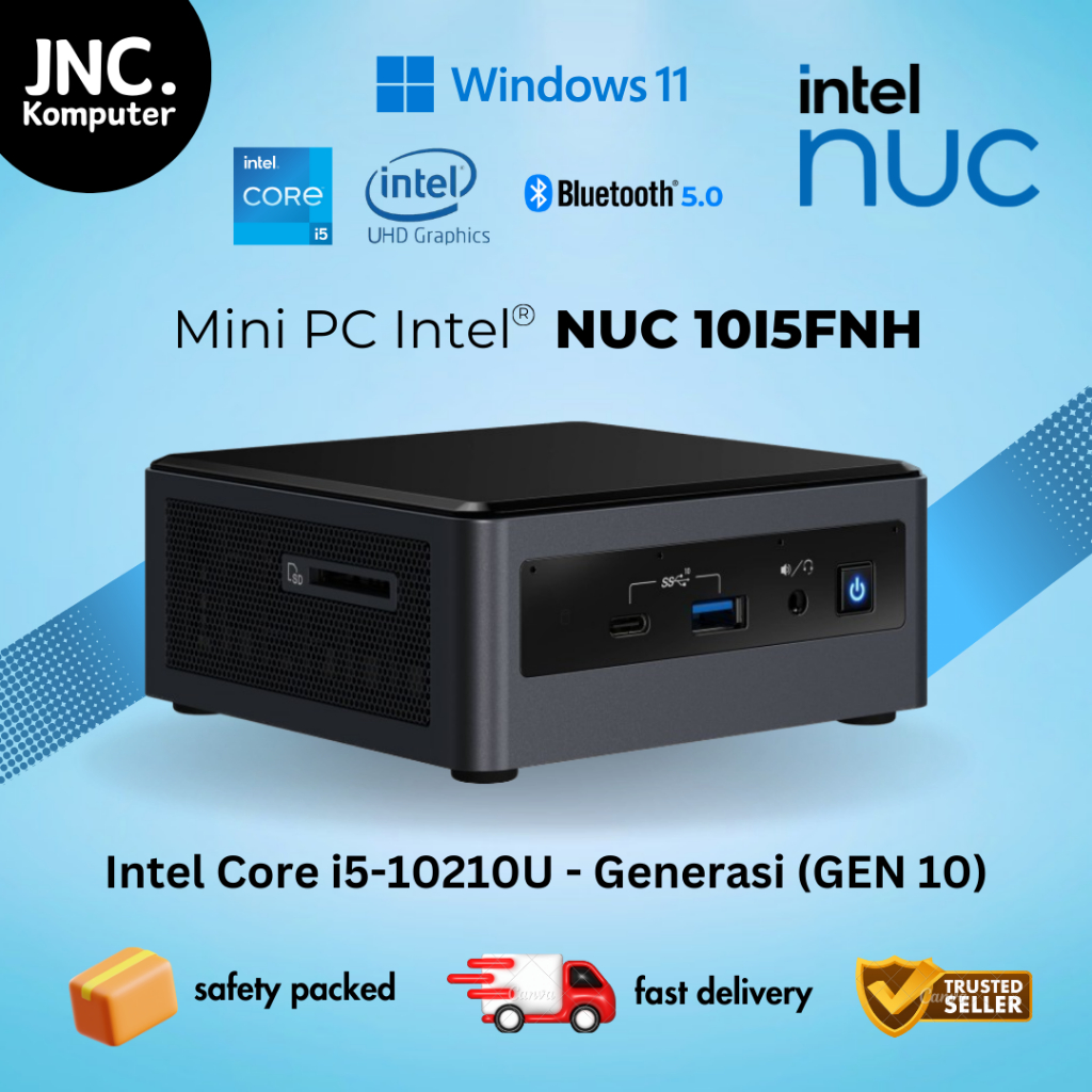 Jual Mini PC NUC Intel Core i5-10210U GEN 10 +WIN 11 ORI +RAM +SSD ...