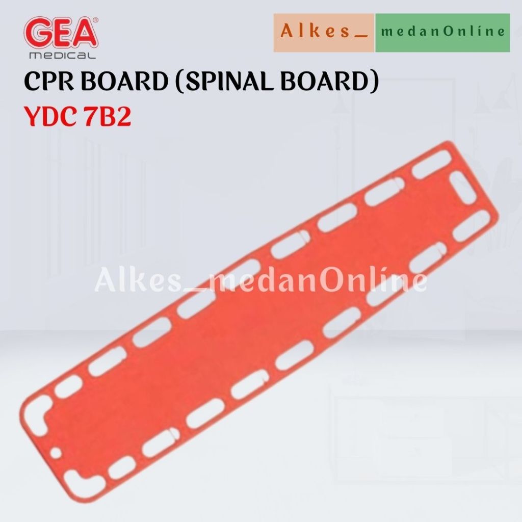 Jual GEA YDC 7B2 LONG SPINE BOARD / TANDU CPR BOARD / SPINAL BOARD | Shopee Indonesia