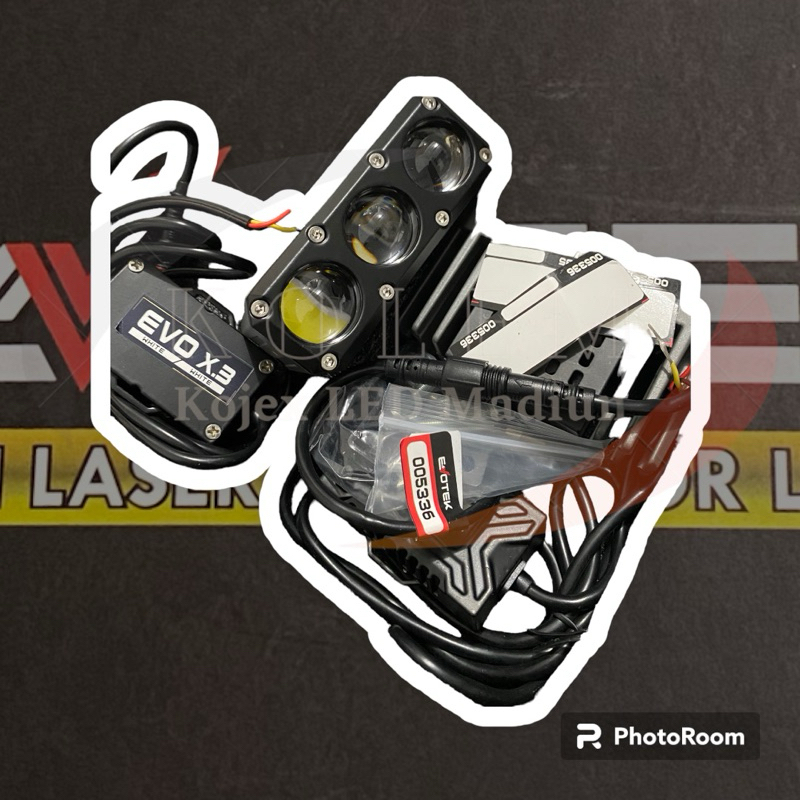Jual Mini Projie 3 mata Evo X.3 | Shopee Indonesia