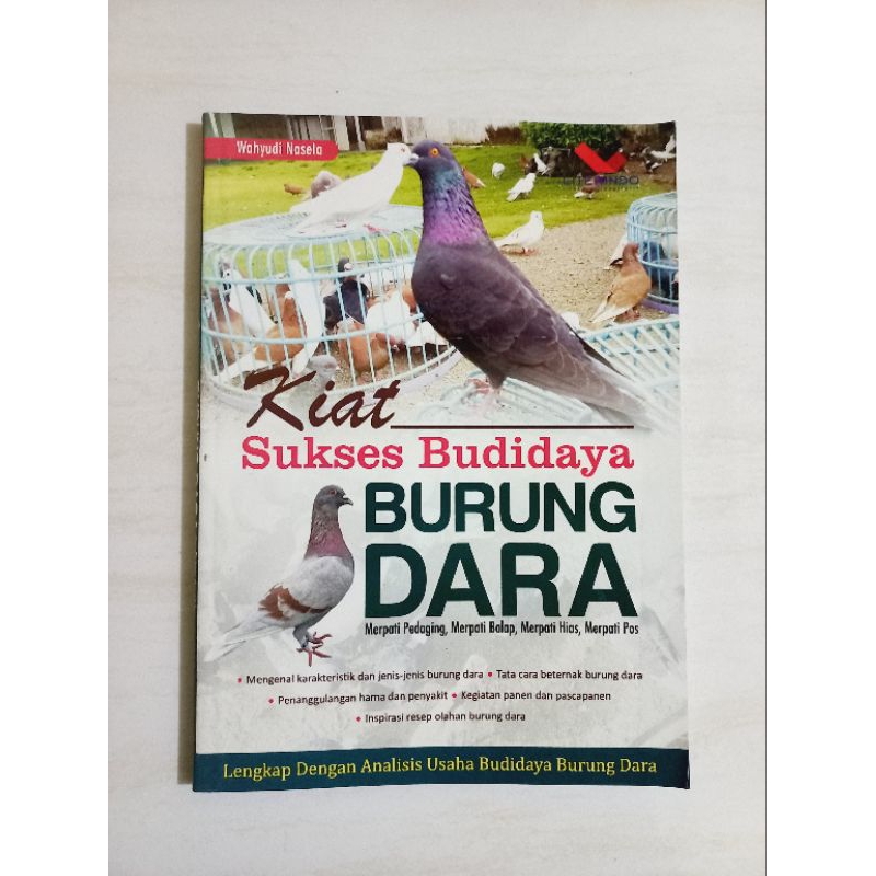 Jual Buku Kiat Sukes Budidaya Burung Dara - Wahyudi Nasela | Shopee ...