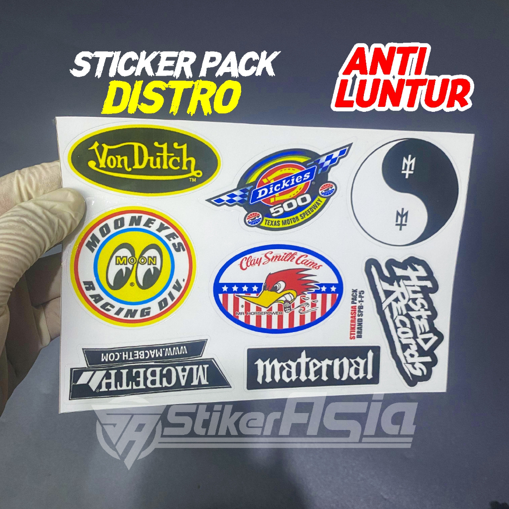 Jual STIKER PACK BRAND SPB-1-P5 STICKERASIA Sticker Label Sticker ...