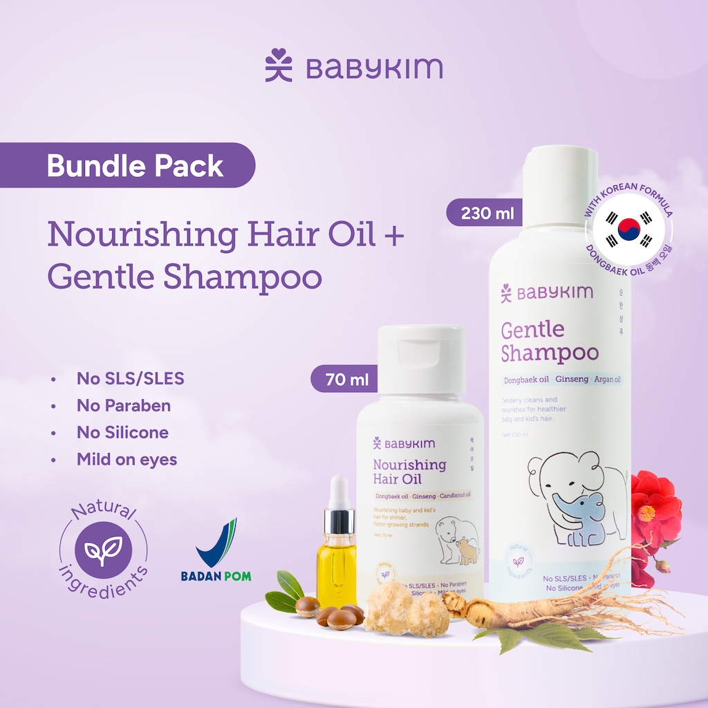 Jual Babykim Non SLS Bundle Promo - Penumbuh Rambut Anak - Natural ...