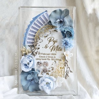 Jual GIA Bingkai Mahar Resin Akrilik / Frame Mahar Resin Murah / Mahar ...