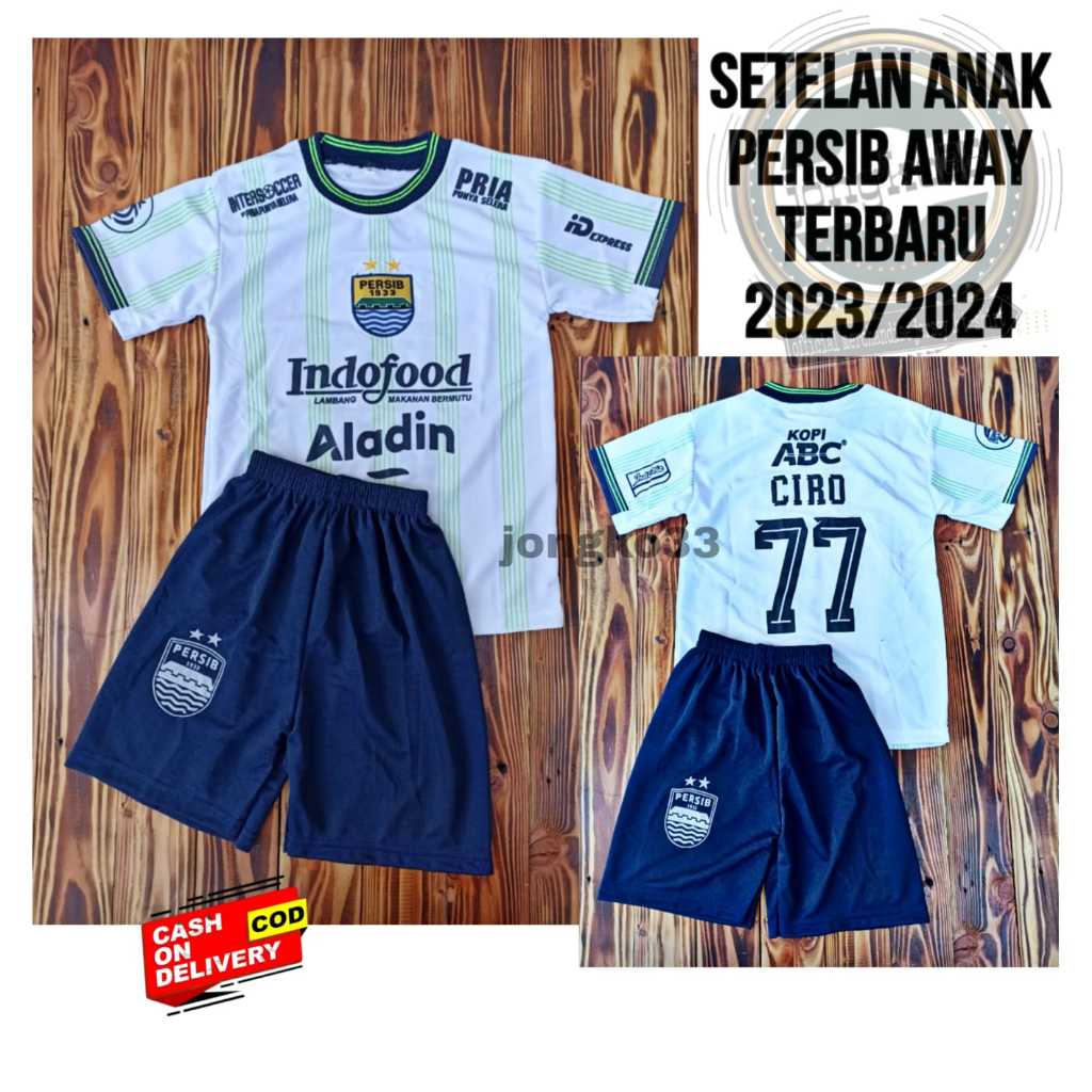 Jual Setelan Anak Persib away terbaru, baju anak jersey persib putih terbaru | Shopee Indonesia