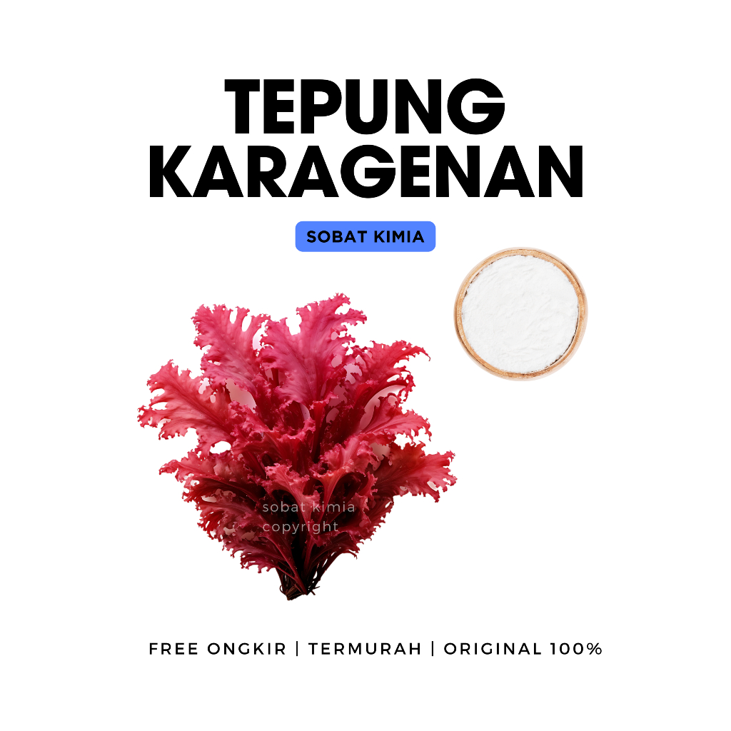 Jual Karagenan Tepung Rumput Laut Carrageenan 100 gr | Shopee Indonesia