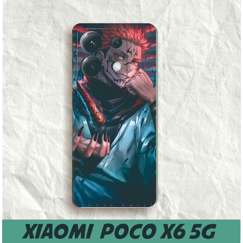 Jual GARSKIN/STICKER/CASING Xiaomi POCO X6 5G Motif Anime Jujutsu ...