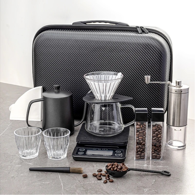 Jual Lynn's Travel Coffee Set Complete/V60 Coffee Set Travel ...