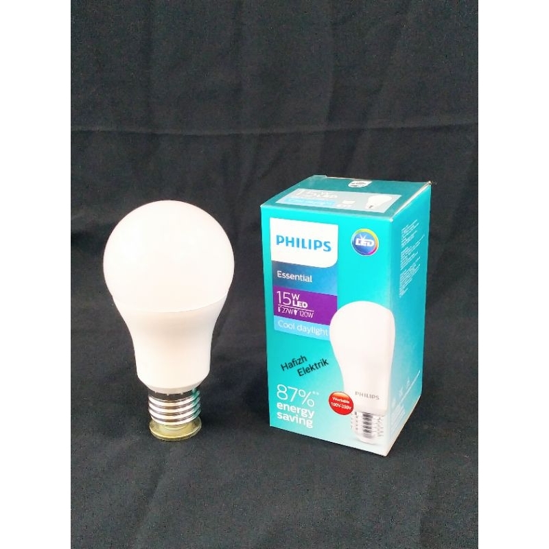 Jual Lampu LED Philips Essential 15W ~1800 Lumen (Setara 120W Lampu ...