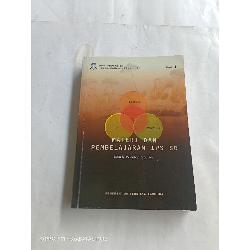 Jual BUKU MATERI DAN PEMBELAJARAN IPS SD PDGK4405 3 SKS MODUL 1-9 EDISI 1 UDIN S | Shopee Indonesia