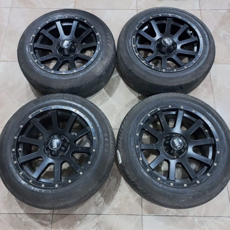 Jual Velg Mobil Bekas Hsr Mangrove Ring 16 Untuk Rush Terios Innova Velg Aja | Shopee Indonesia