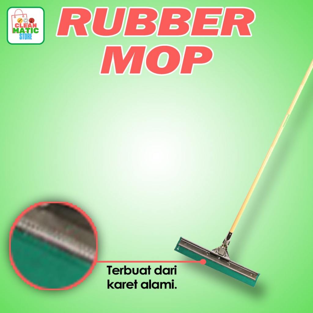 Jual Clean Matic - Pendorong Air ( Rubber Mop ) | Shopee Indonesia