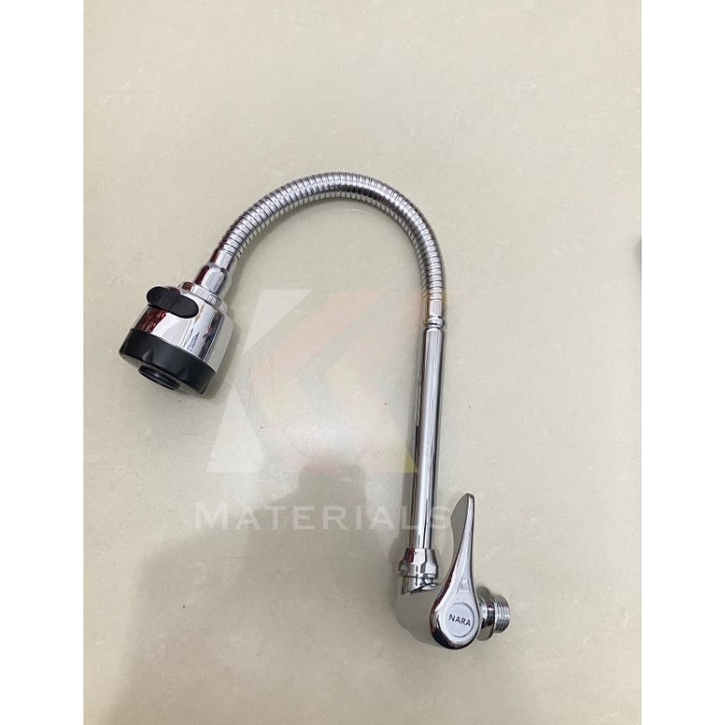 Jual KRAN AIR ANGSA FLEKSIBEL NARA / KRAN ANGSA STAINLESS / KRAN ...