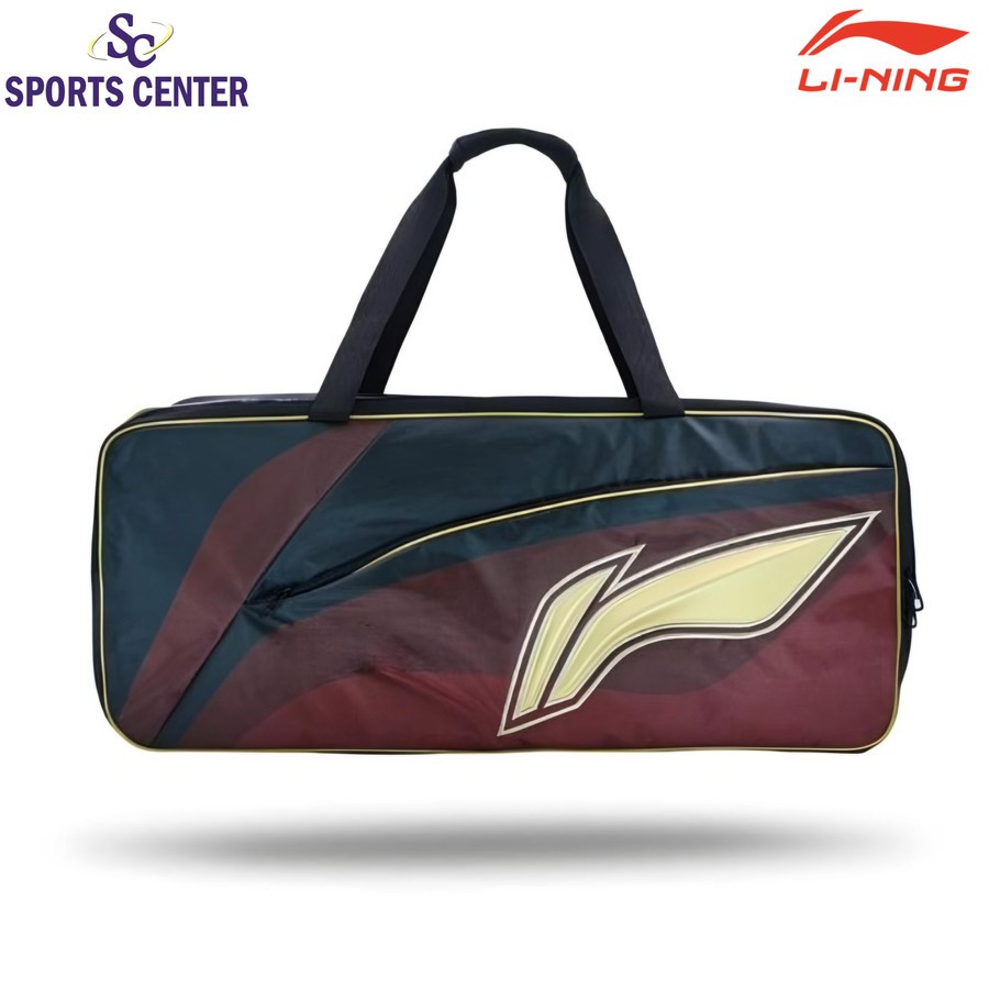 Jual New Tas Badminton Lining 3D Logo ABDT 319 / ABDT319 Brown | Shopee ...