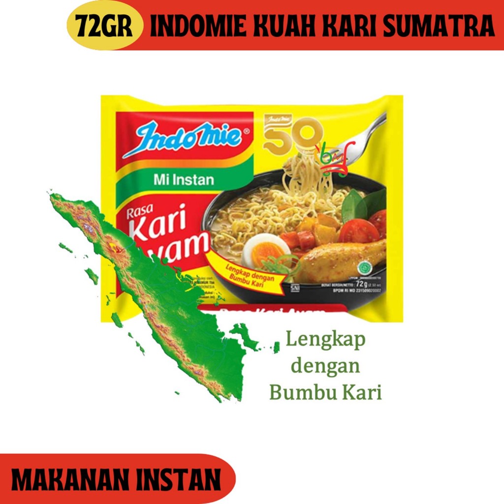 Jual Indomie Kuah Kari Khas Sumatra Kari Bening | Shopee Indonesia