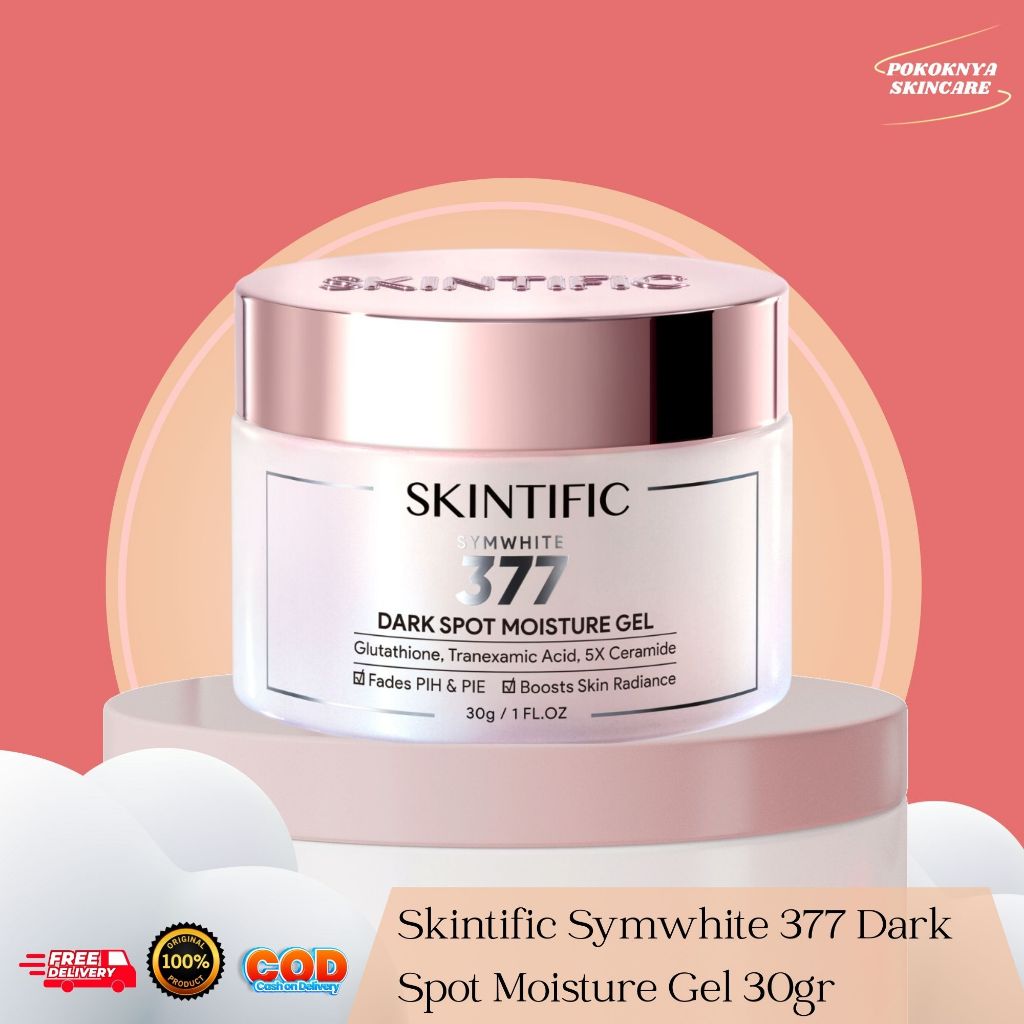 Jual Skintific Symwhite 377 Dark Spot Moisturizer Gel 30g Cream ...