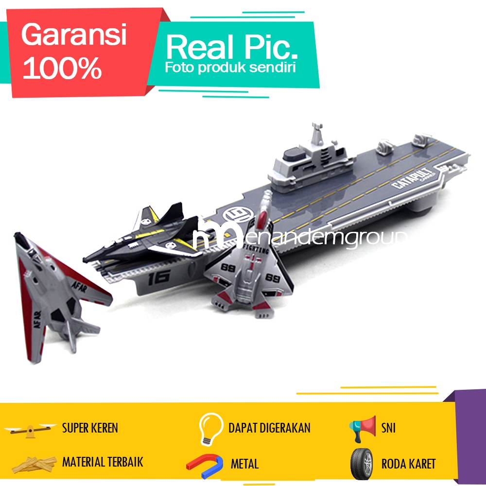 Jual Diecast Miniatur Mainan Perahu Metal Military Super Army | Shopee Indonesia