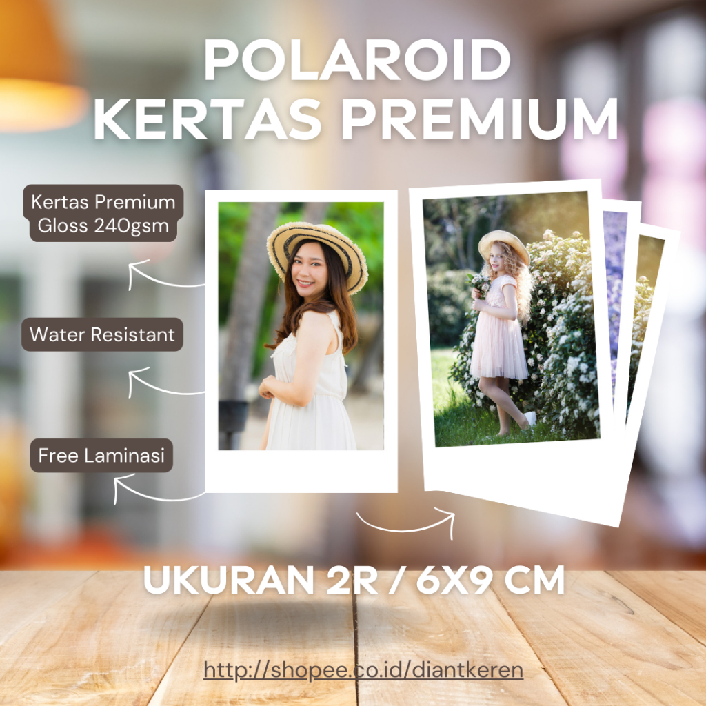 Jual Cetak Foto 2R Polaroid Kertas Premium Gloss 240gsm + Laminasy Glossy | Shopee Indonesia