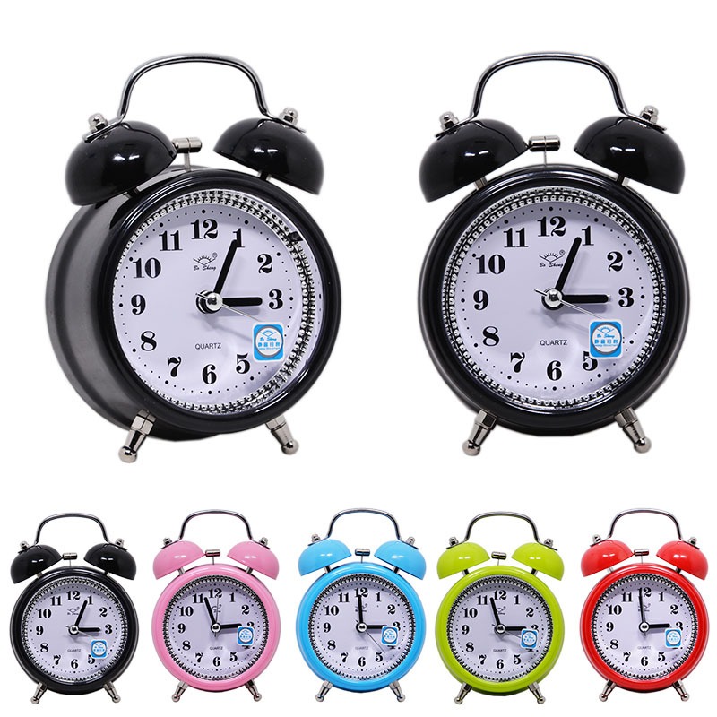 Jual Jam Meja Alarm Klasik/Jam Weker Alarm/Jam Estetik/Alarm Clock ...