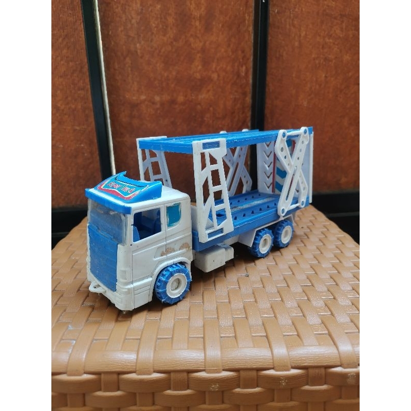 Jual mobil mainan bekas anak mobil pengangkut mobil | Shopee Indonesia
