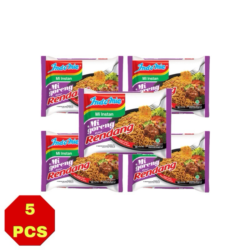 Jual Indomie Rasa Mie Goreng Rendang Isi 5 Pcs | Shopee Indonesia