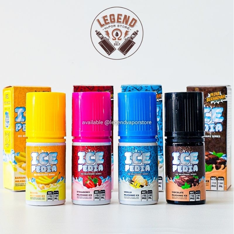 Jual SALT NIC - LIQUID ICE PEDIA Ice Milkshake Series 30ML 15MG ...