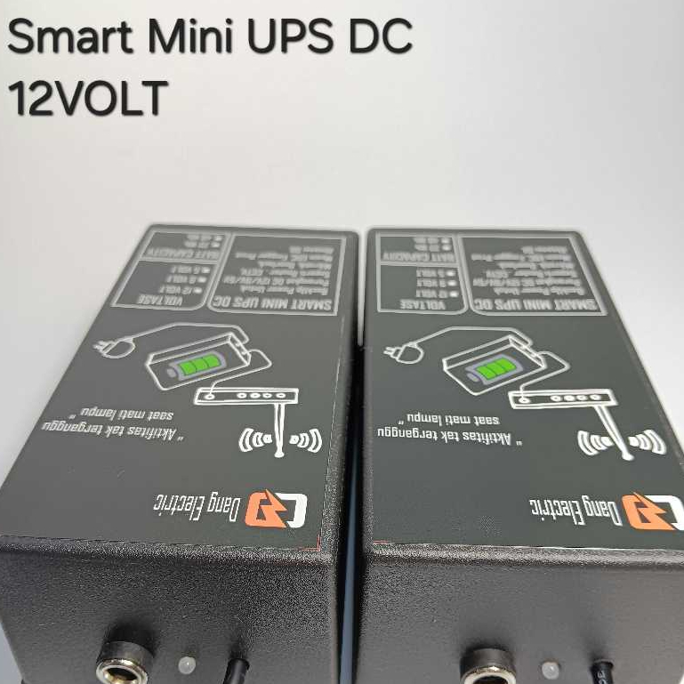 Jual PROMO ! UPS mini DC 12 Volt ( POWER BACKUP ROUTER WIFI JIKA PLN ...