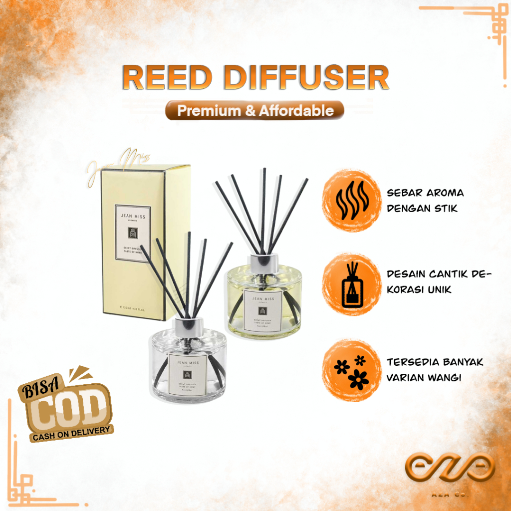 Jual GOOD LUCK Reed Diffuser Pengharum Pewangi Ruangan Aromaterapi Stik Rotan & Dekorasi Stick ...