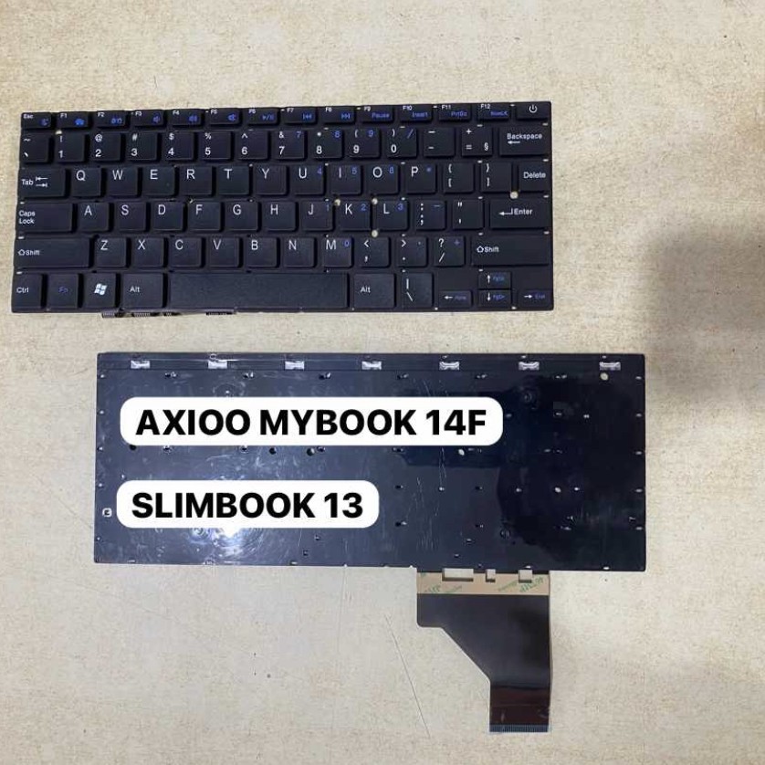 Jual KEYBOARD AXIOO MYBOOK 14F SLIMBOOK 13 PN1308P/21L0M BARU + FRAME ...