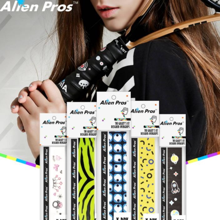 Jual New Grip Badminton Tennis Tenis Alien Pros X Dry Plus ORIGINAL ...