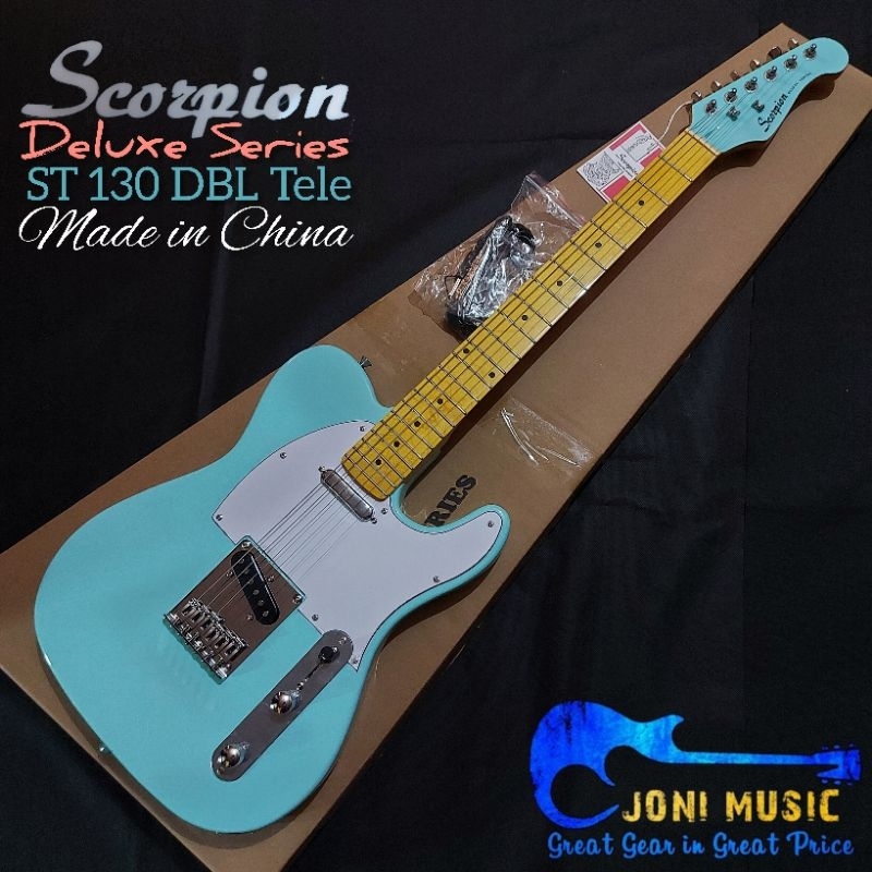 Jual Gitar Scorpion Telecaster Deluxe Series ST-130 ST130 Original ...