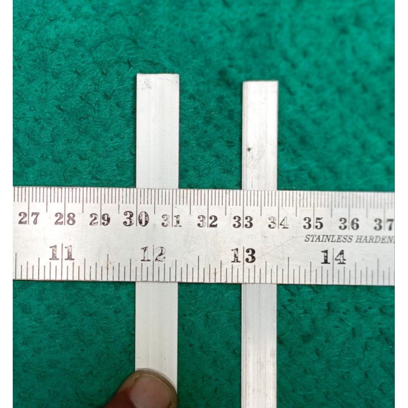 Jual Plat strip aluminium panjang 3 meter lebar 1 cm | Shopee Indonesia
