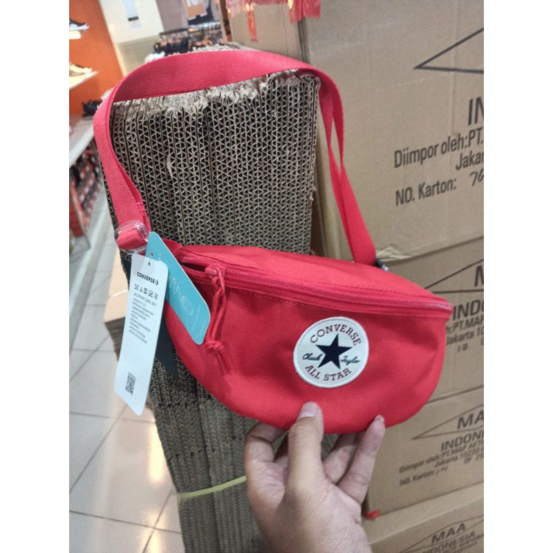 Jual tas selempang converse allstar red PROMO!! | Shopee Indonesia