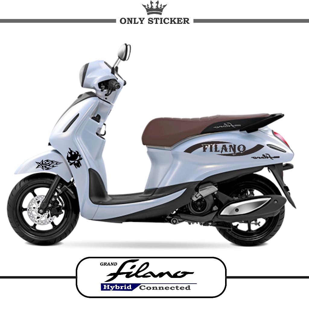 Jual STICKER CUTTING FILANO | MOTIF 5 | STRIPING GRAND FILANO | YAMAHA ...