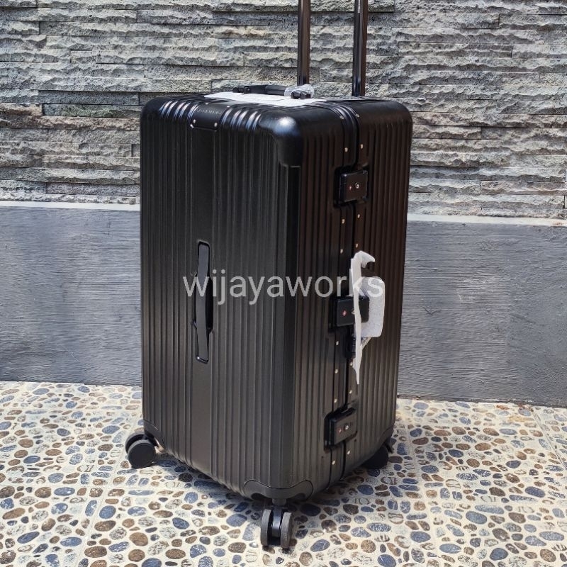 Jual Koper Jumbo 28 Inchi Trunk Style Frame Aluminium Tanpa Resleting ...