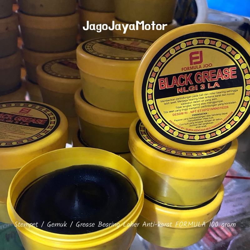 Jual Stempet / Gemuk / Grease Bearing Laher Anti-karat FORMULA 100 gram ...