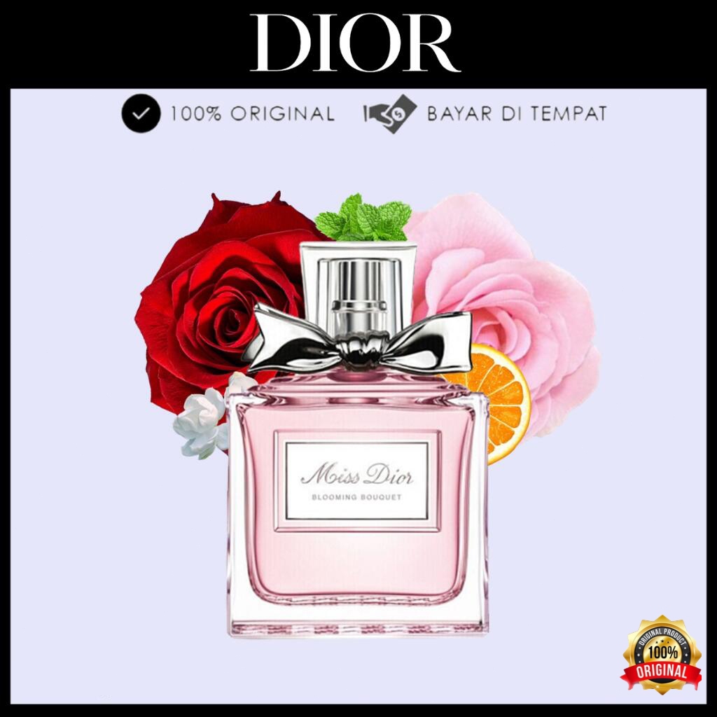 Jual [100% Asli] DIOR Miss Dior Blooming Bouquet Eau de Toilette 100ML ...