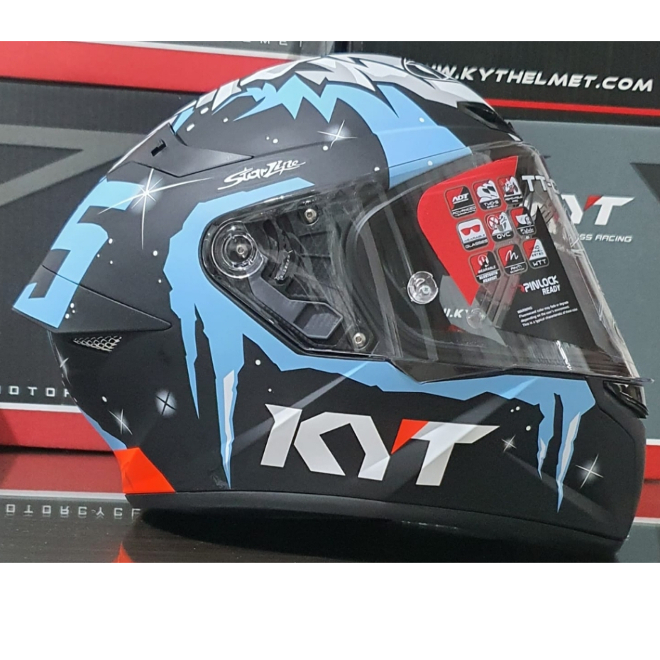 Jual Helm KYT TT Course Masia Winter Test Original | Helm Full Face ...