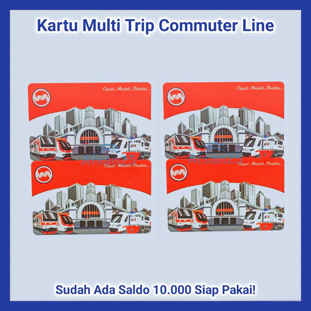 Jual Kartu Multi Trip KRL Commuter Line Original KMT Reguler | Shopee Indonesia