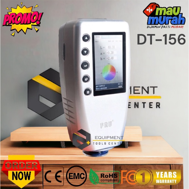 Jual Colorimeter WR10 Color Meter Colour Reader WR-10 Tester 8mm FRU ...