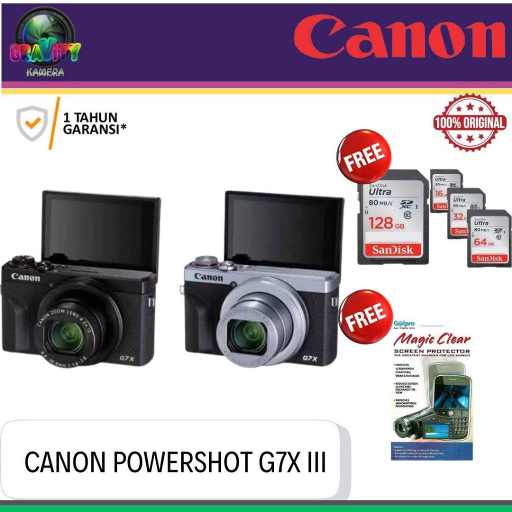 Jual CANON POWERSHOT G7X III / KAMERA CANON POWERSHOT G7X III | Shopee Indonesia