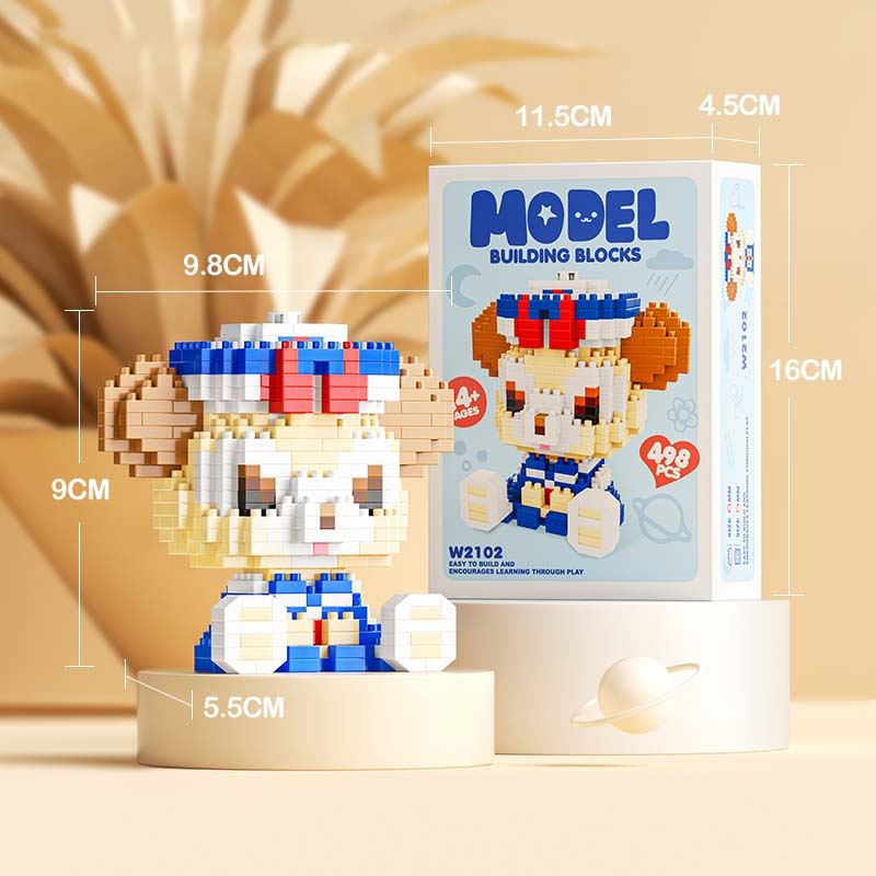 Jual CLAIYDREAM Bricks Mini Building Block Nano Block Model Karakter ...