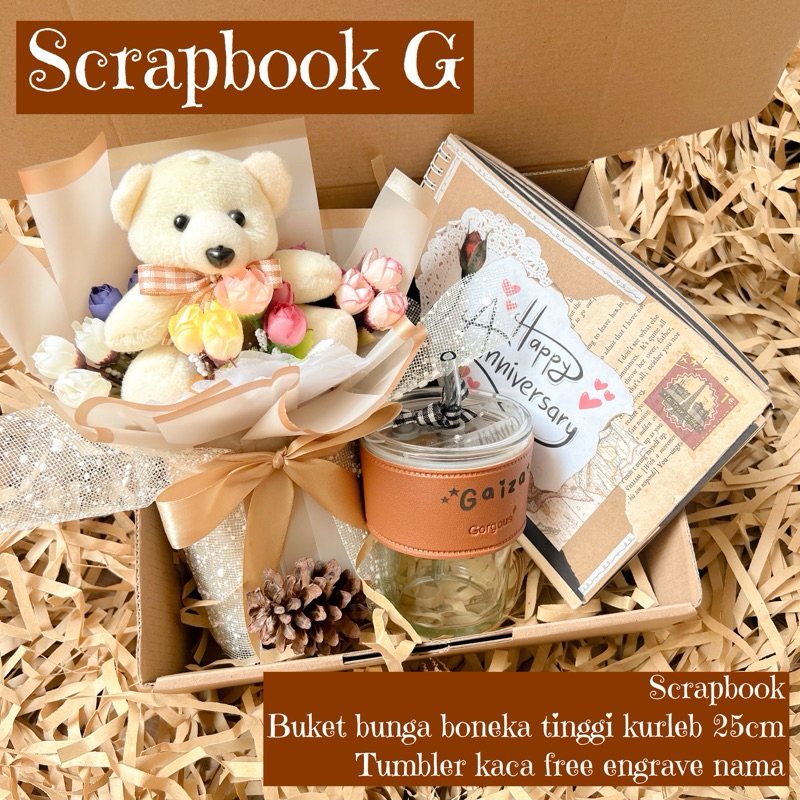Jual SCRAPBOOK ALBUM CUSTOM FOTO SUDAH DENGAN DEKORASI / HADIAH ULANG ...