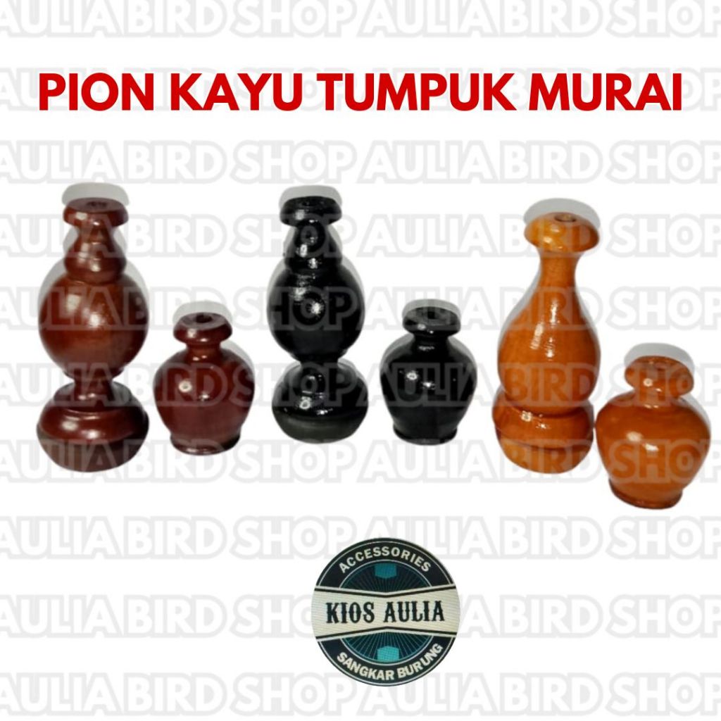 Jual (GROSIR ECER) PION TUMPUK KAYU MURAI JATI AMPLAS HALUS VARIASI ...
