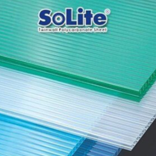 Jual Atap Polycarbonate Solite 4mm atap Transparant Clear Tembus Cahaya ...